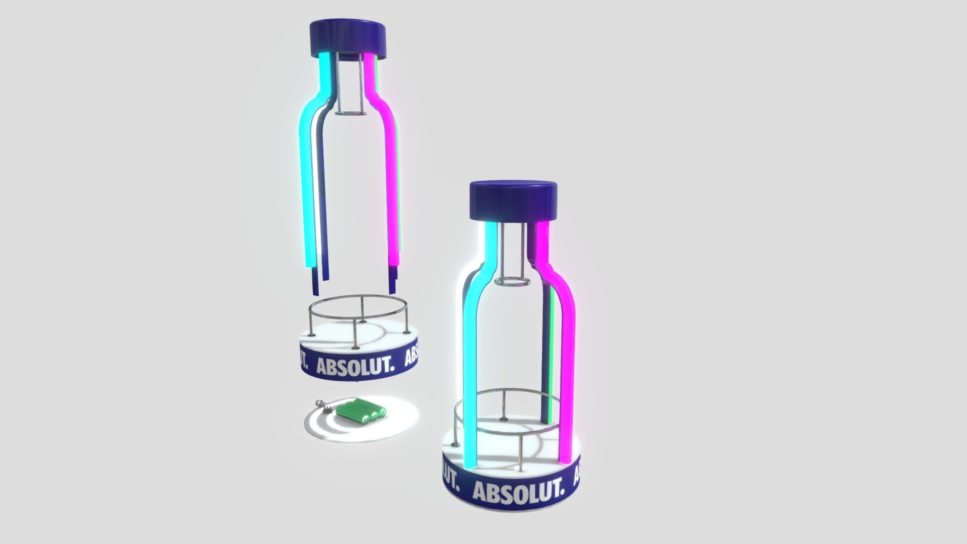 23537-01 Absolut Mix Visibility & Activation Glo - 3D model by d1srupt ...