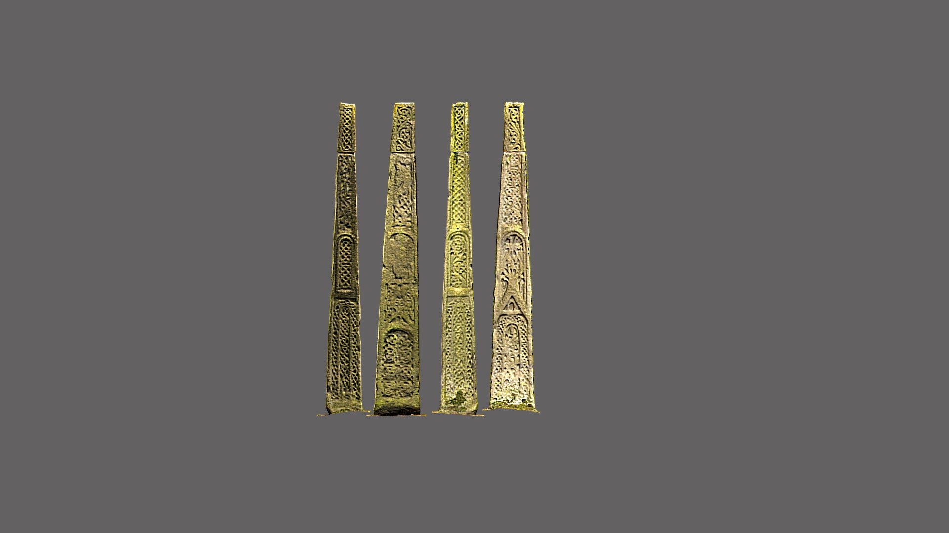 Rothley Cross All faces - 3D model by Professor Dominic Powlesland (@d ...