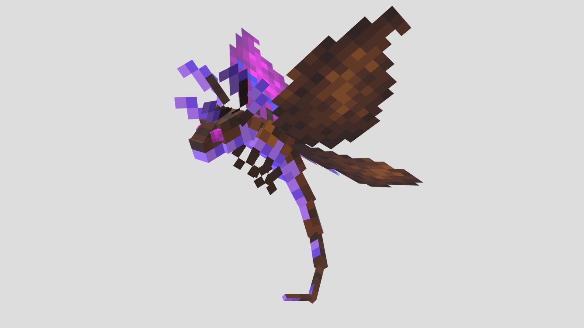 Moth Fae Dragon - 3D model by NaniTheDucc [dea7f04] - Sketchfab