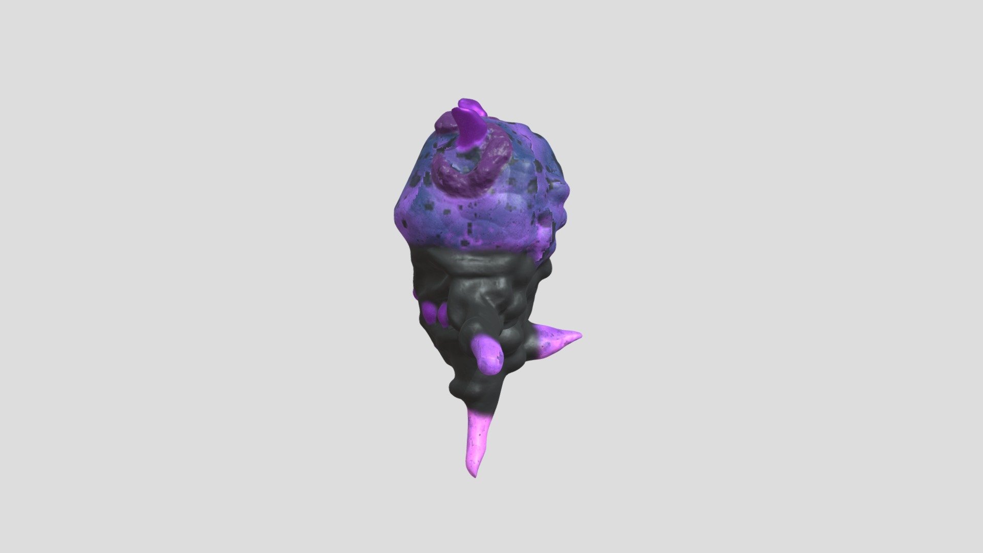 PURPLE ALIEN - Download Free 3D model by KIFUN 3D ART (@Kifun3DArt ...