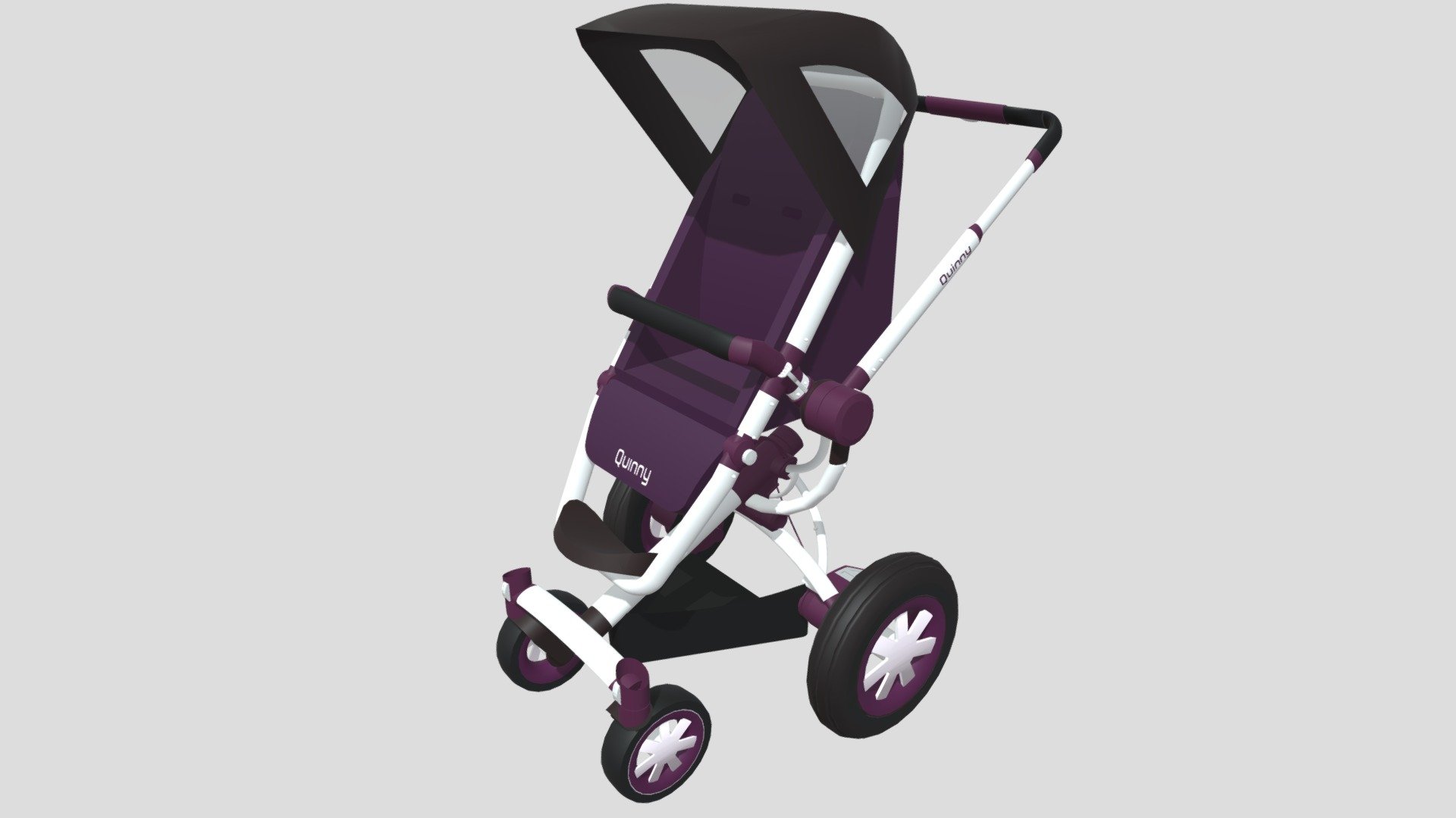 stroller - Download Free 3D model by Dawn (@dawnio) [deaaaa2] - Sketchfab