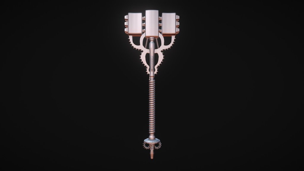 Electro- Hammer - 3D model by DigitalEvorian [deabda8] - Sketchfab