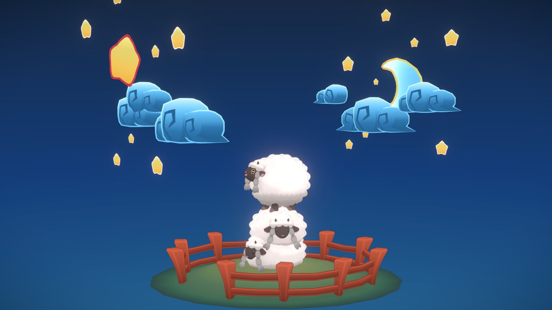 ⭐Pokemon Wooloo⭐ - Download Free 3D model by Ergoni [deac062] - Sketchfab