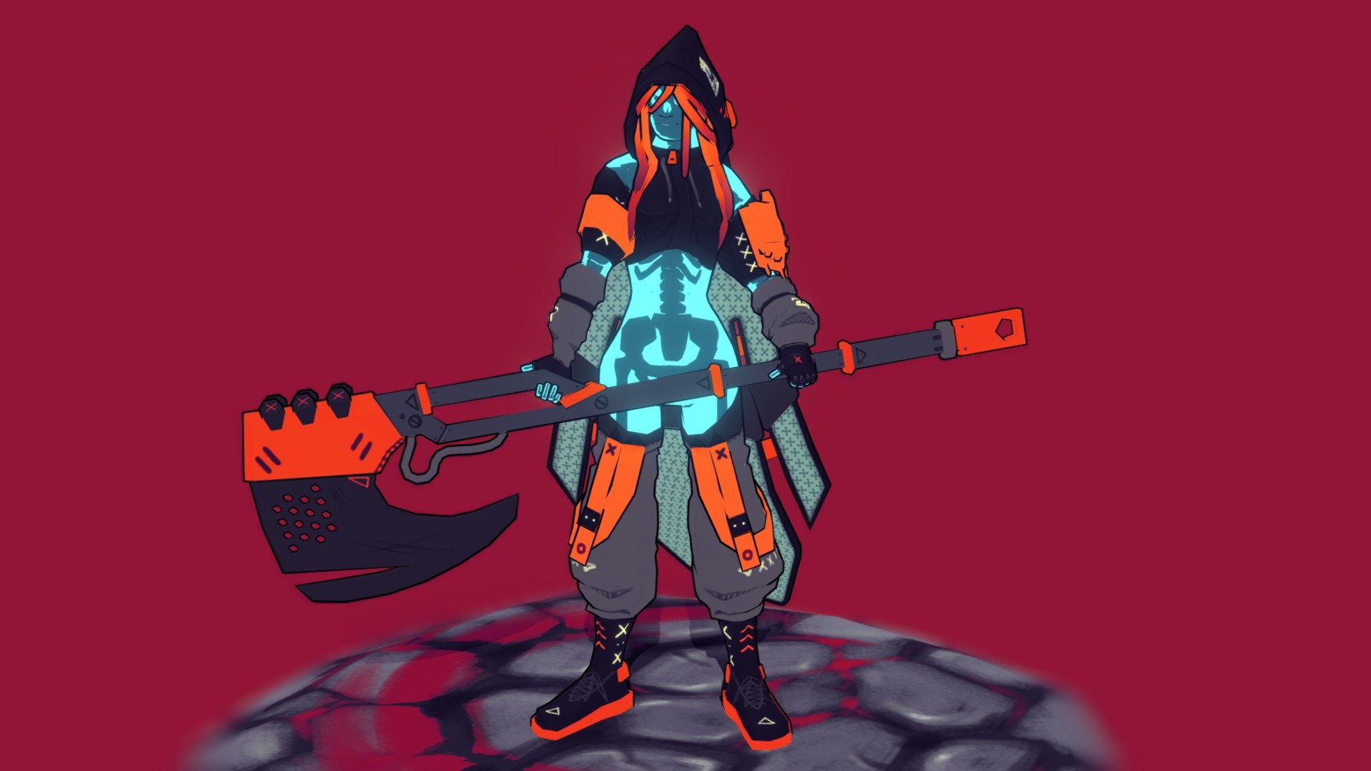 Blue Death - 3D model by Tugay Lovsin (Probaru) (@TugayL) [deaceae ...