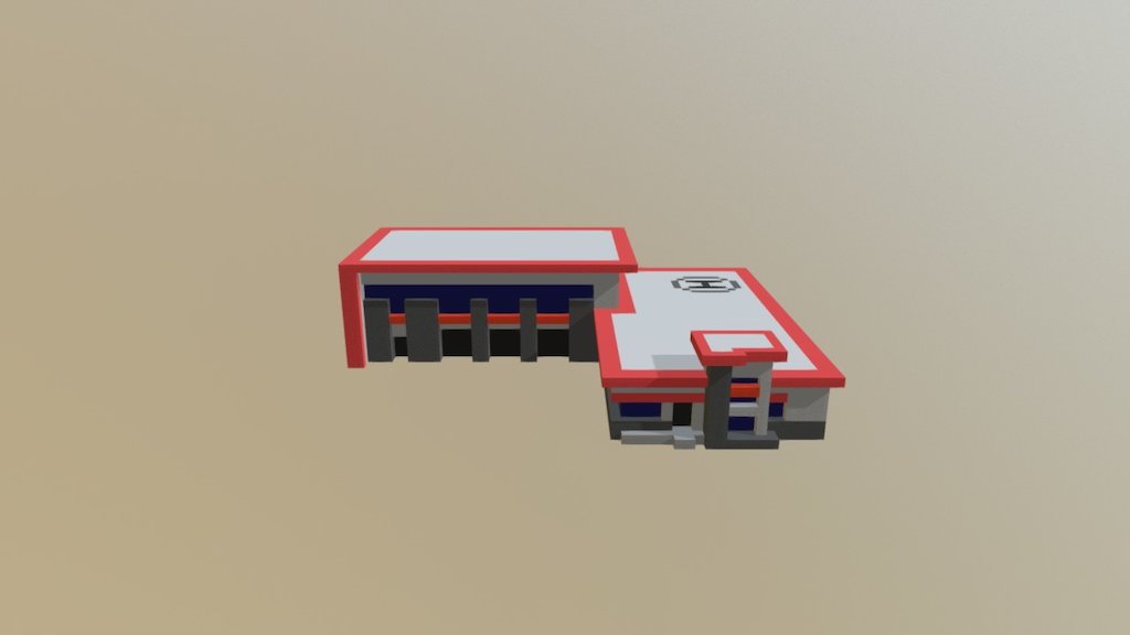 Fire Station - 3D model by jchrome [deae958] - Sketchfab