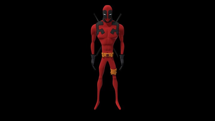 Deadpool-character-conceptart 3D models - Sketchfab