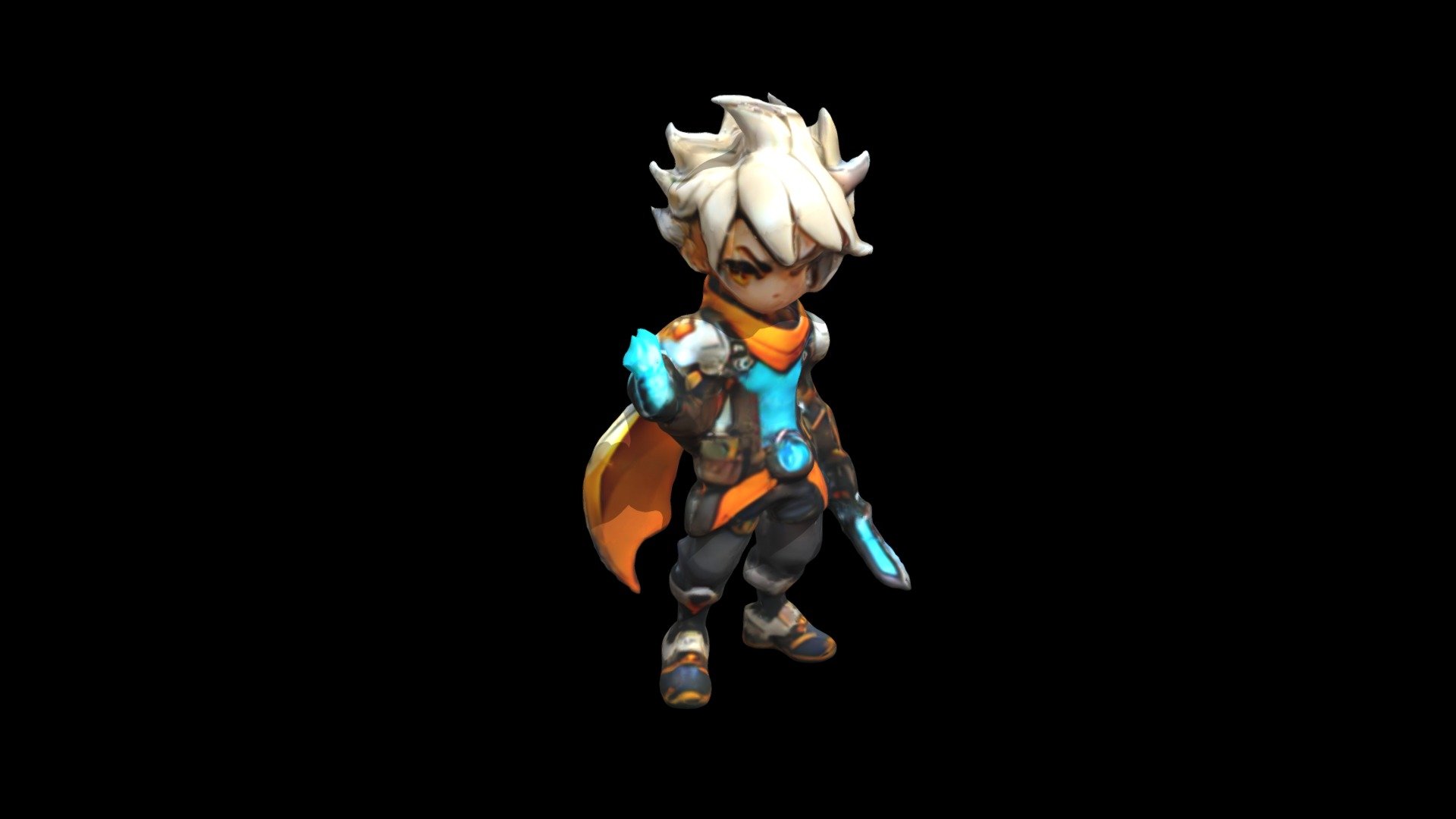 Anime/Video game character - Download Free 3D model by klrxyz [deaf363 ...