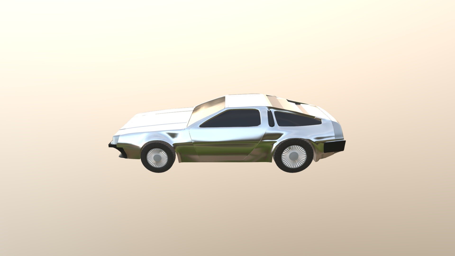 Delorean - 3D model by agenciatoronja [deafbf1] - Sketchfab