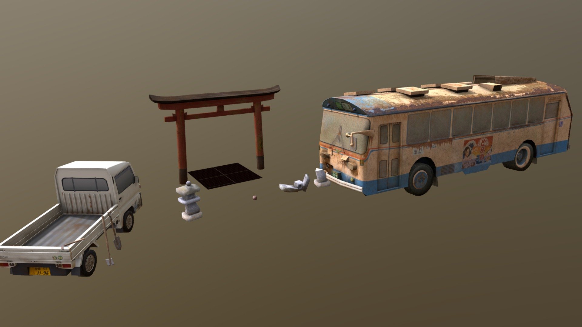 DAE 5 Finished props - Grandma's House - 3D model by jasperbaekens ...