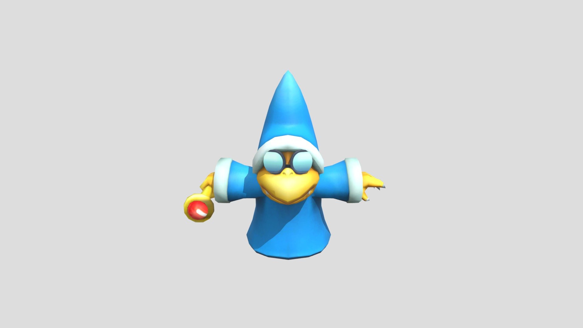 3DS - Mario & Luigi Paper Jam - Kamek - Download Free 3D model by lucavicenteguilherme0 [deb503e ...