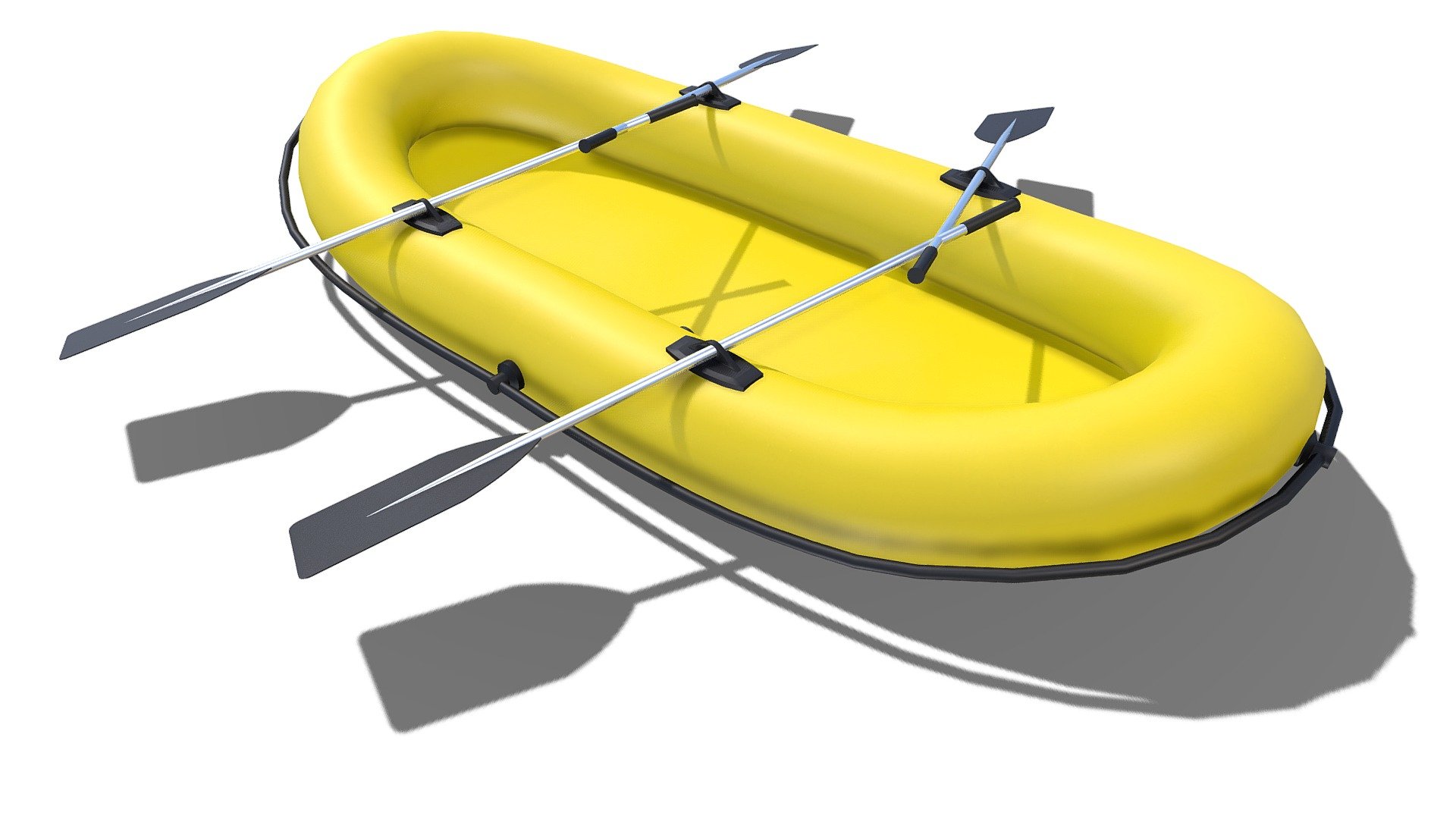 Inflatable Boat / Dinghy - Buy Royalty Free 3D model by Studio Lab ...