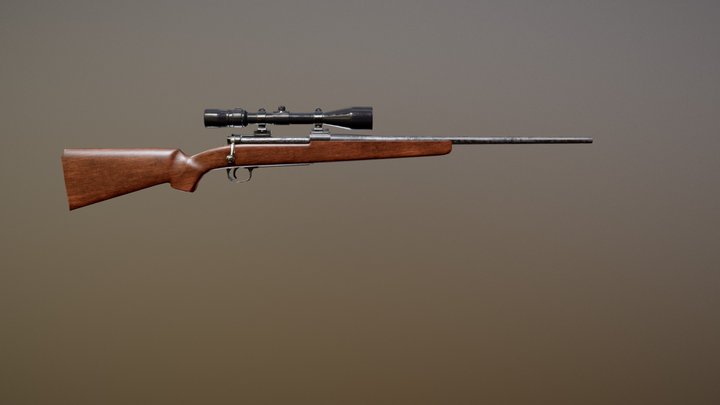 Winchester-model-70 3D models - Sketchfab