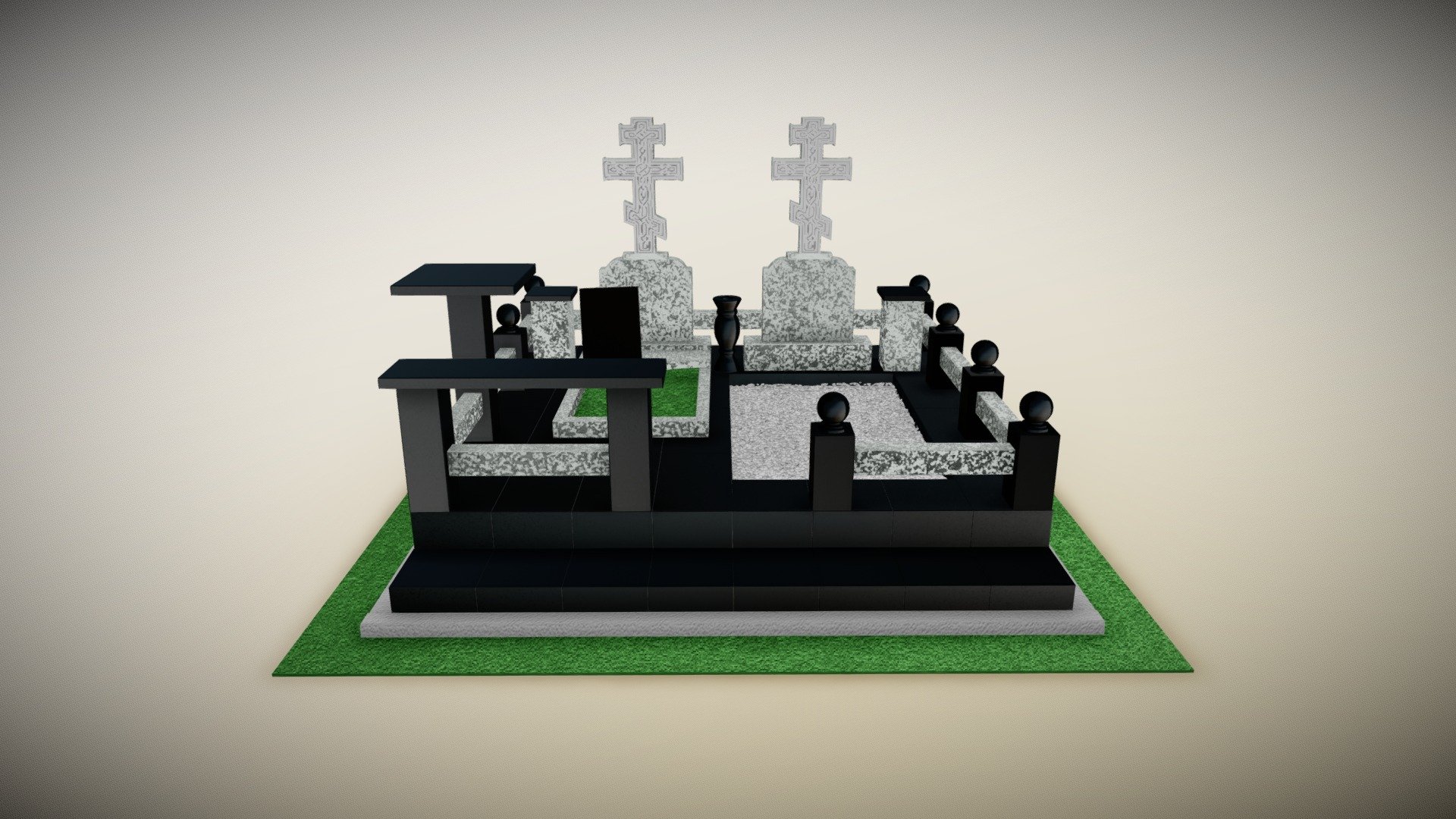 Memorial complex_01 - 3D model by evgeny13 [deb6d1e] - Sketchfab