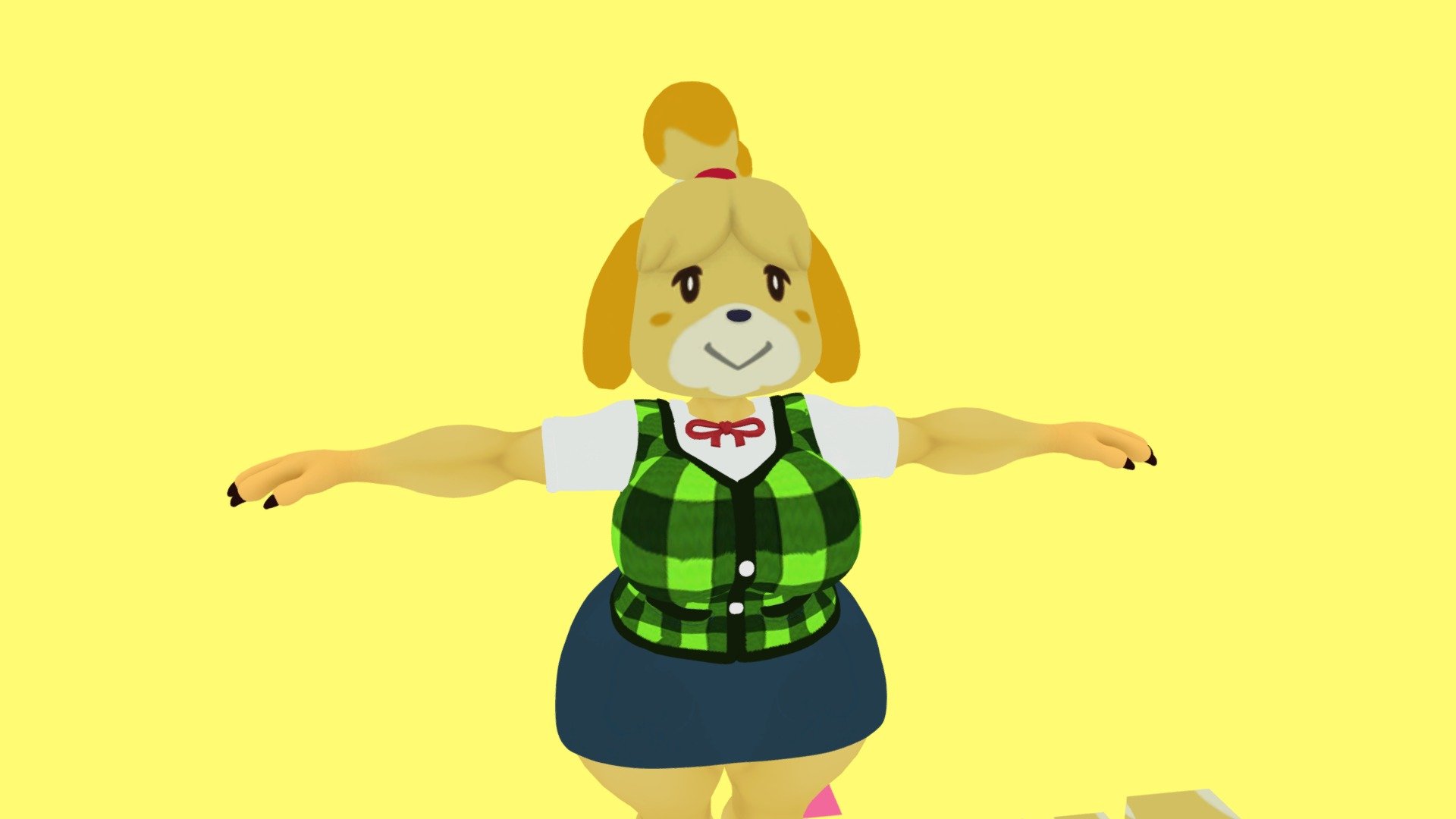 Isabelle textures complete - Download Free 3D model by Meme bonfie ...