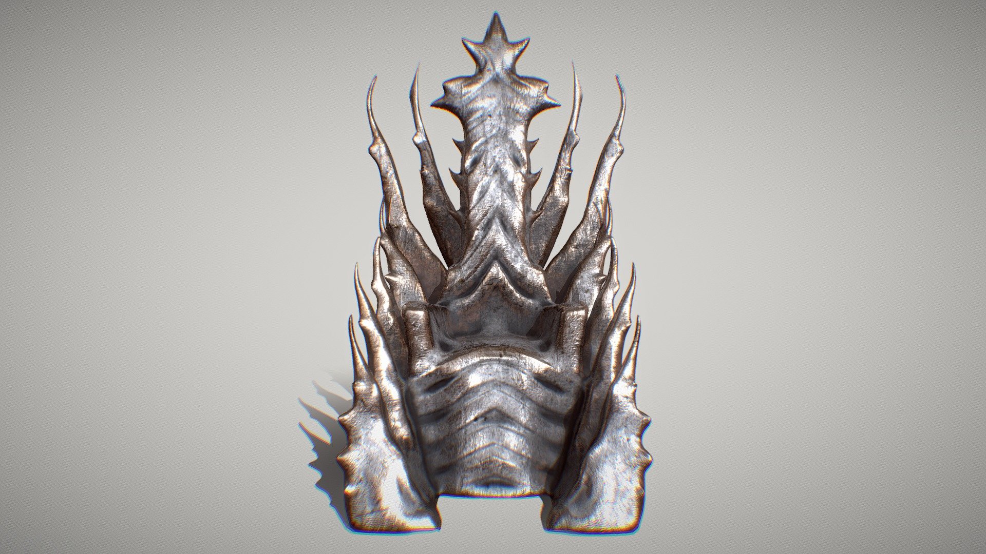 Alien Throne (Metal) - Buy Royalty Free 3D model by Michael V ...