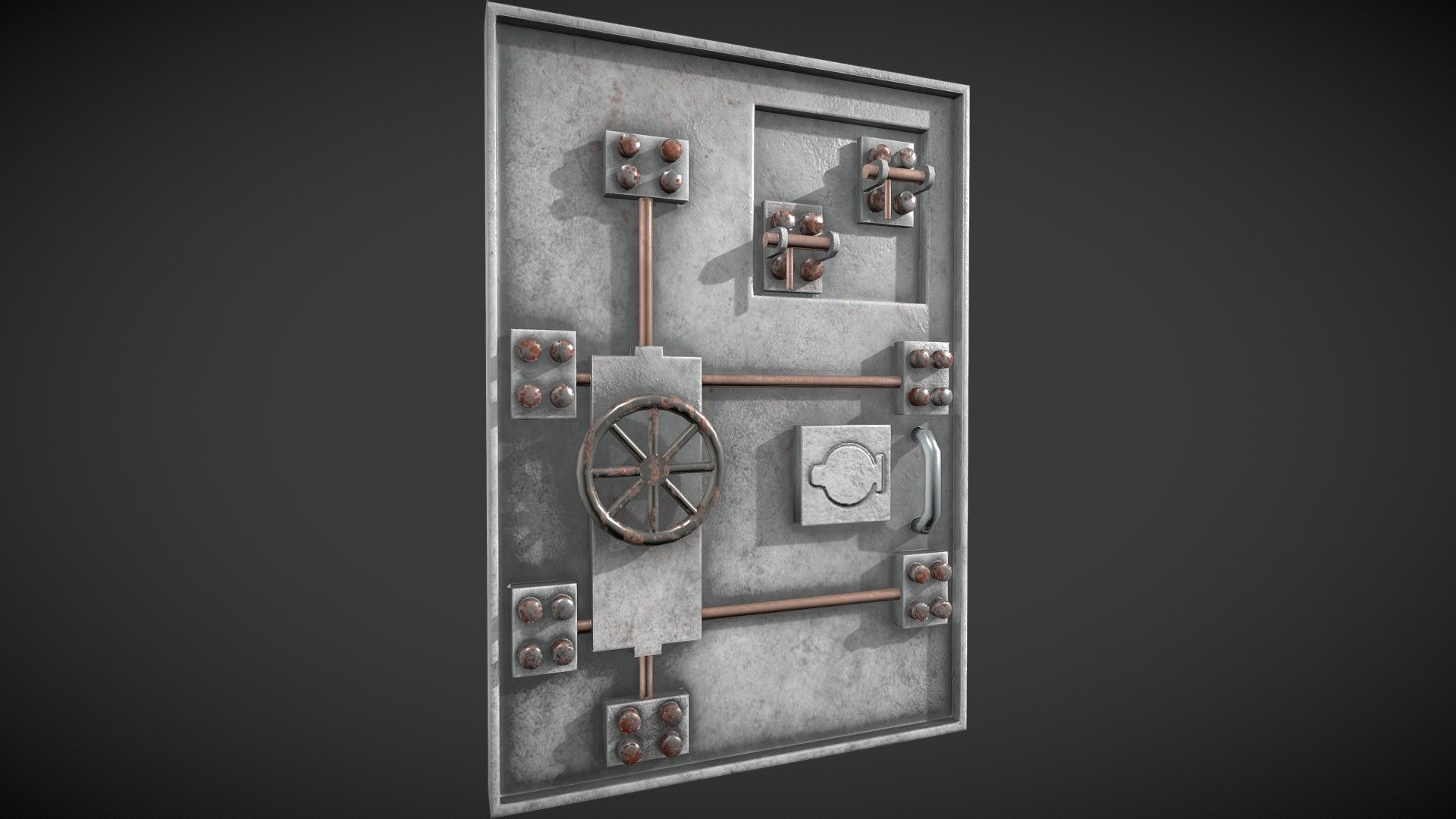Bunker Door - Download Free 3D model by Gabriel Gauthier (@Gab629 ...