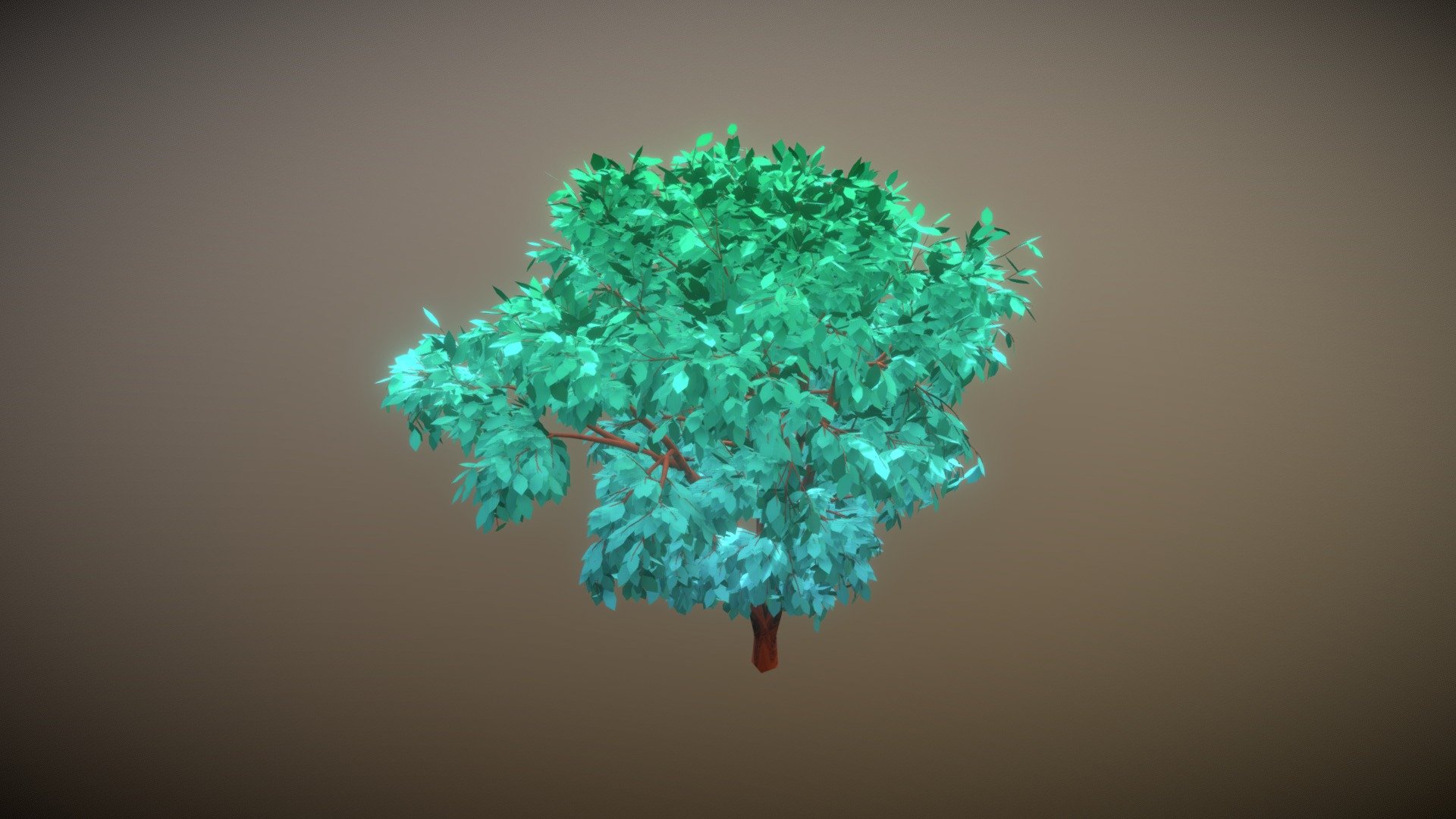 Colourful Tree - Download Free 3D model by Taylor McArthur (@tmcarthur ...