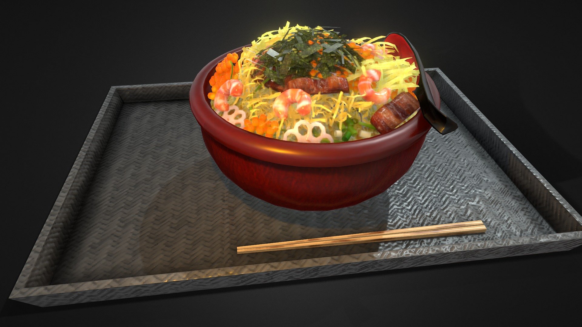 Sushi Rice Meal - Buy Royalty Free 3D model by animod [deb9240 ...