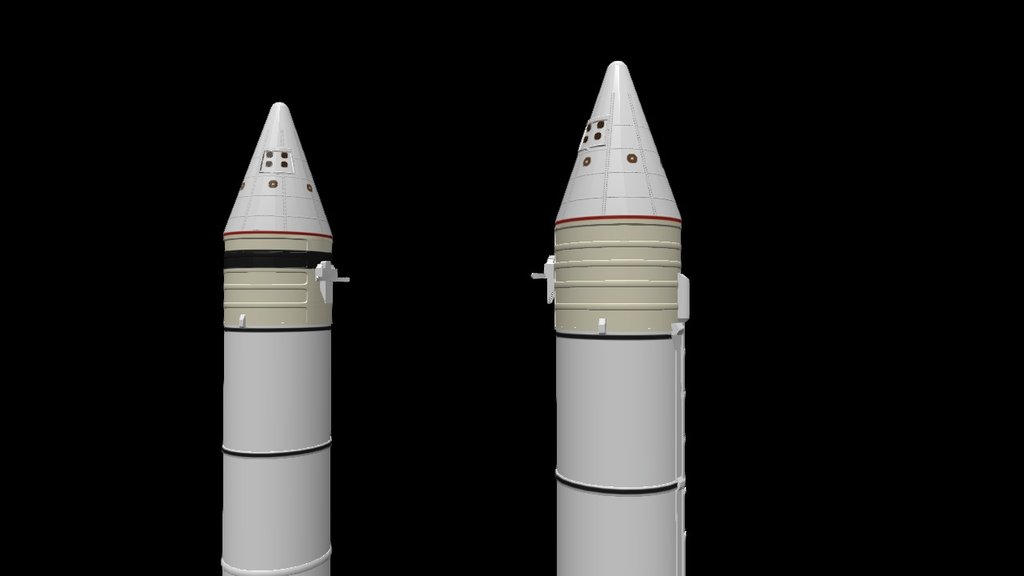 Solid Rocket Boosters (SRB's) - 3D model by ArcturusVFX [deb970c ...