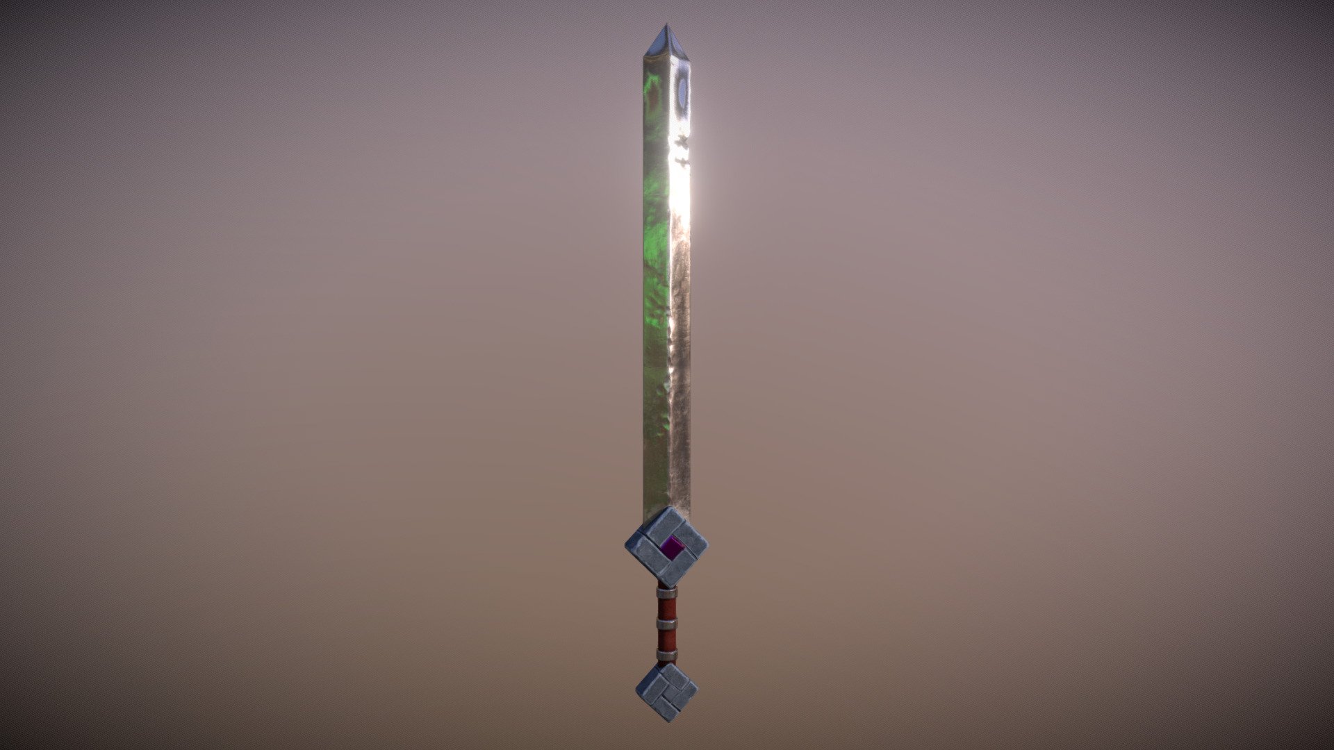 Runesword Retopo - 3D model by Sinathor [debbb8d] - Sketchfab