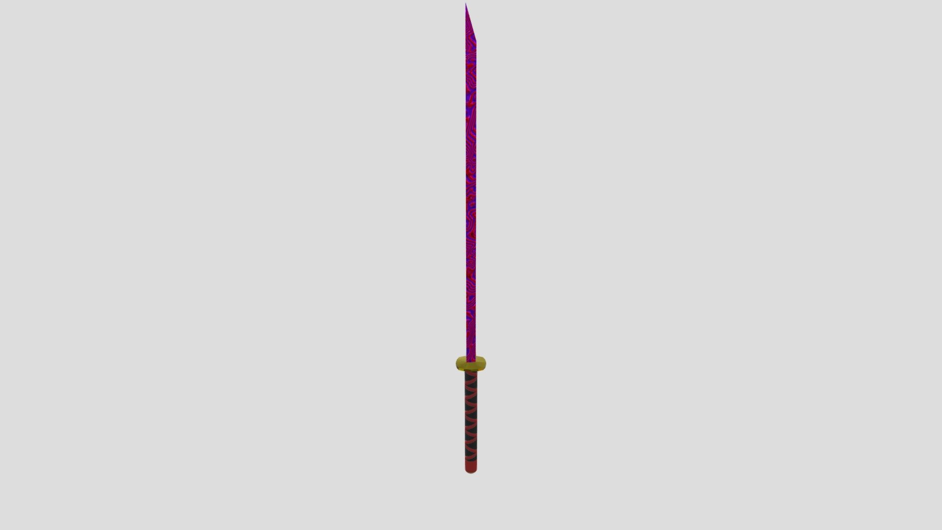 TexturedKatana1 - Download Free 3D model by Vulkinic [debfdf7] - Sketchfab