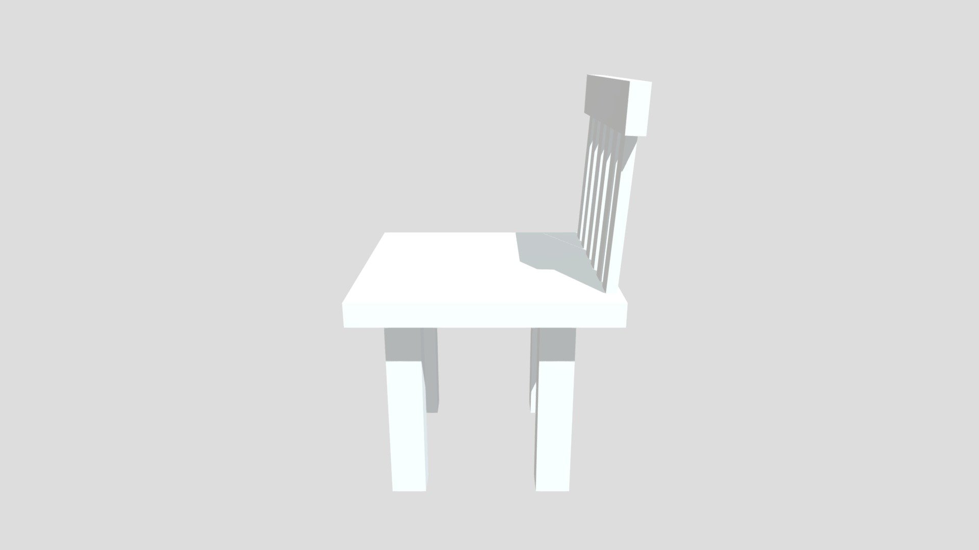 Chair (Maya) - 3D model by ryandangler [dec0b3f] - Sketchfab