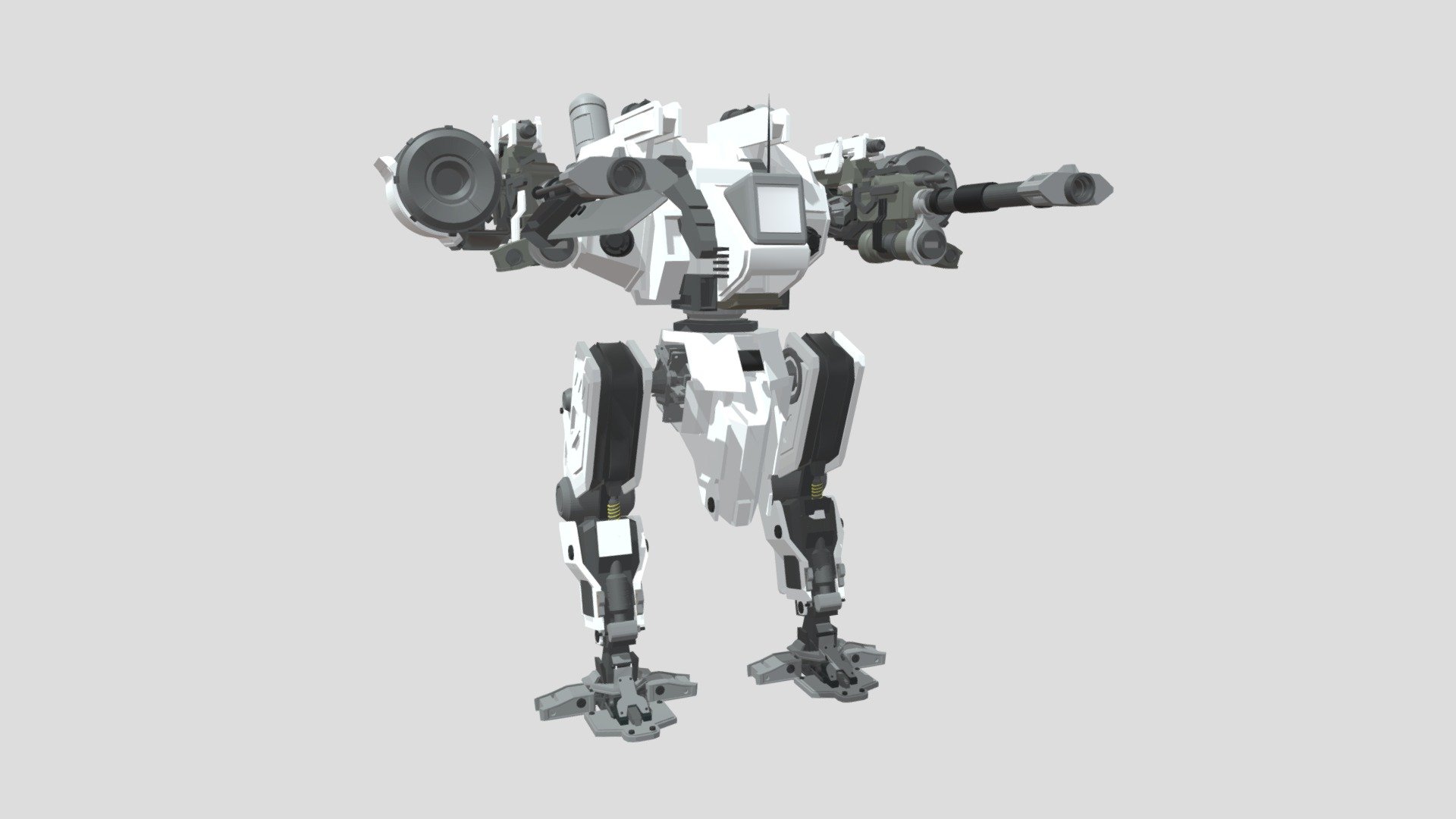 robot_war machine - Download Free 3D model by rinzks3D [dec0ec7 ...