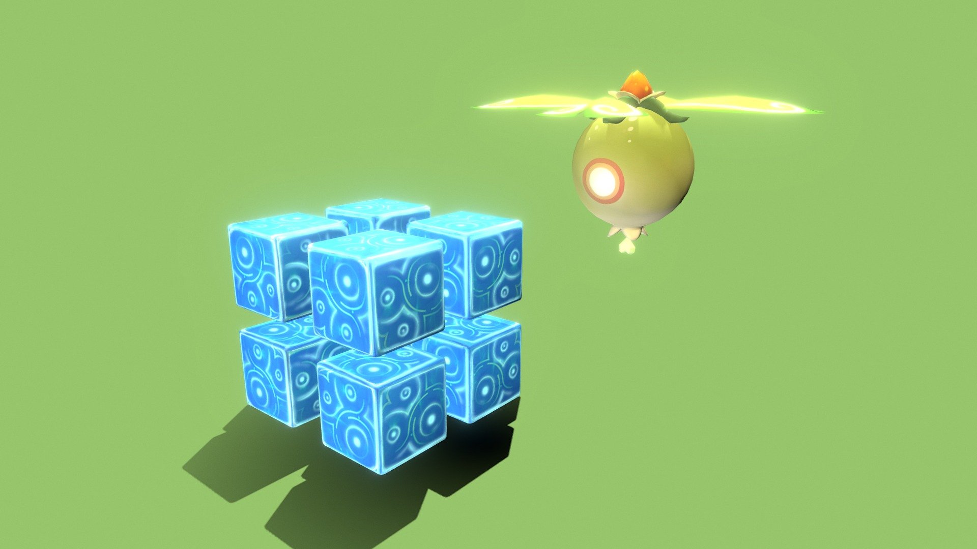 Hydro Cube and Dendro Spector - 3D model by ANIO_Official [dec13b4 ...