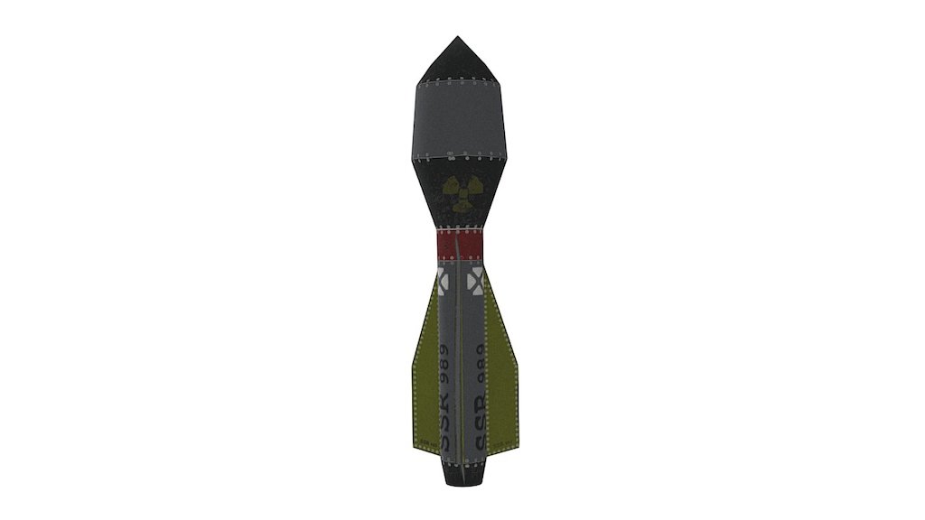 Missile SSR 989 Type 2 - 3D model by Kinetix-Studio (@Kinetix69 ...