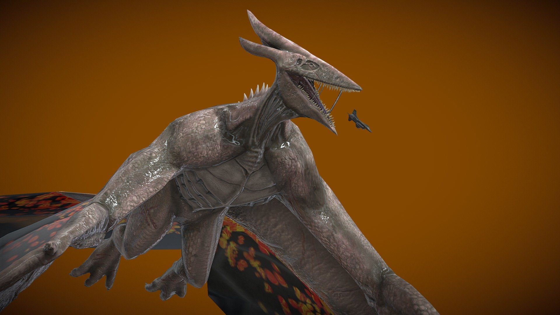 Mitchell Sturtevant's Rodan - Download Free 3D model by AllThingsSaurus ...