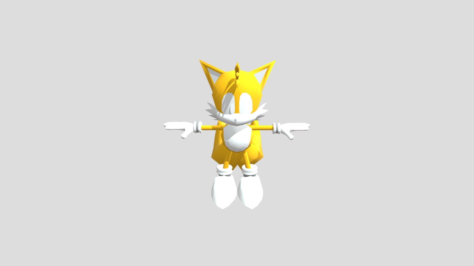 Tails - Download Free 3D model by thegodofbeynlades [dec4da1] - Sketchfab