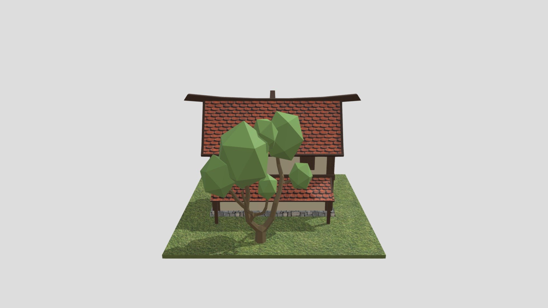H_house - 3D model by ApiZara [dec61de] - Sketchfab