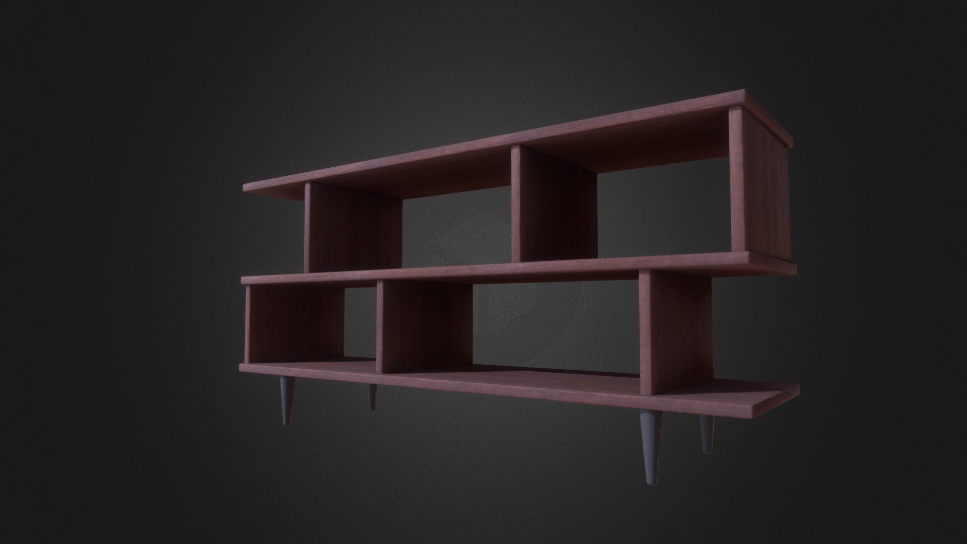 Modern Small Shelf - Download Free 3D model by Blender3D [dec7583 ...