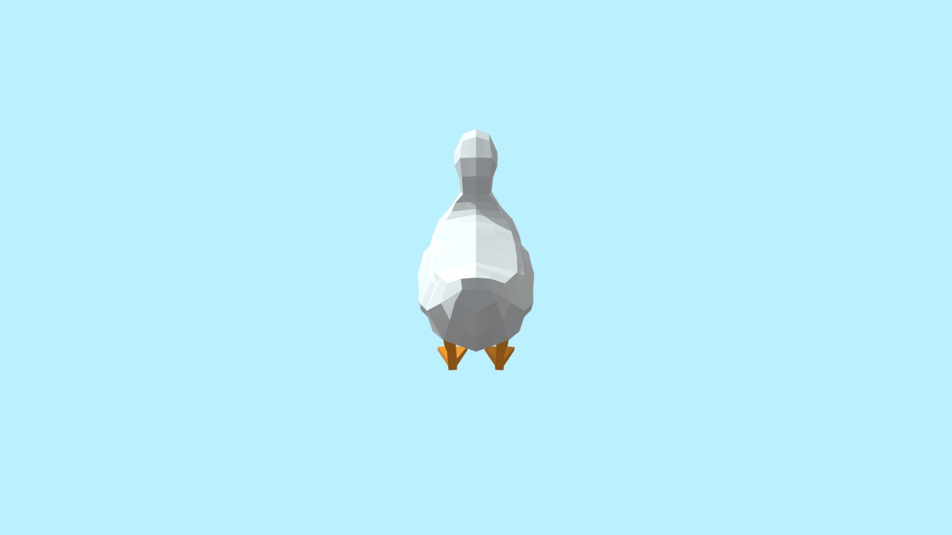 FREE Low Poly Duck - Rigged - Download Free 3D model by andrewid ...