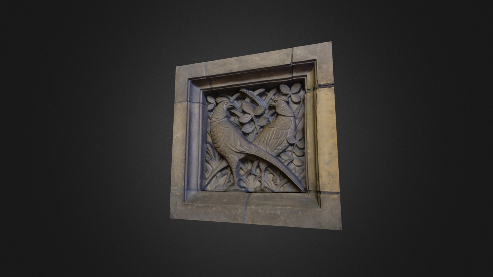 Detail, Hintze Hall (Birds) - 3D model by Thomas Flynn (@nebulousflynn ...