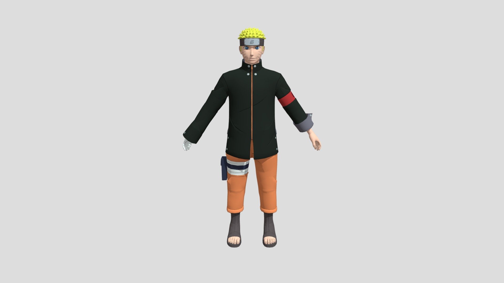 Naruto Uzumaki (Free 3D Model) - Download Free 3D model by FoFLaFe ...