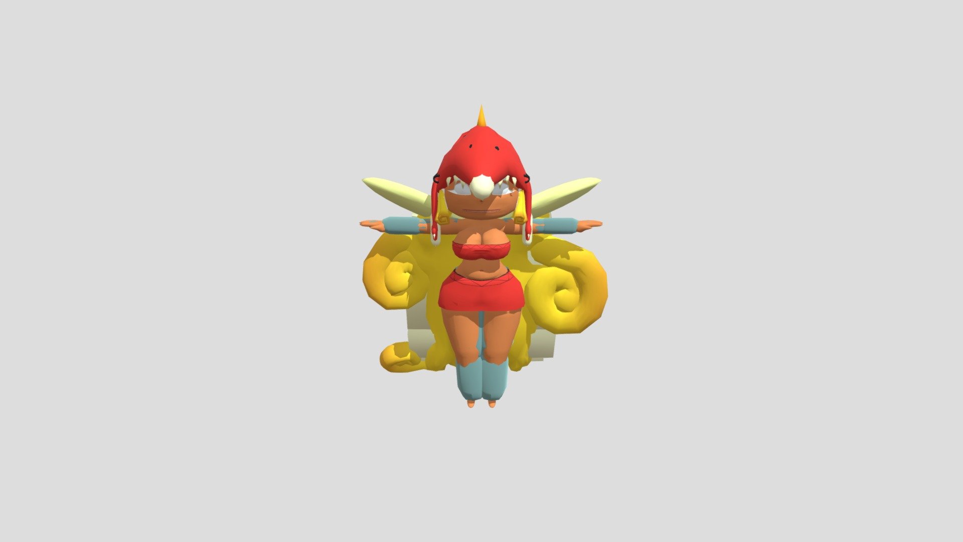 edith_up_rayman - Download Free 3D model by Animes model3D ...