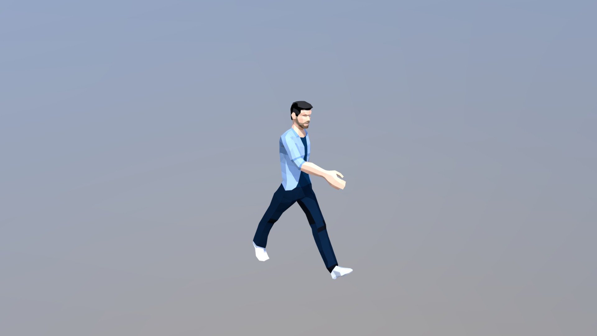 Male walk animation - 3D model by eeriea [decb42d] - Sketchfab