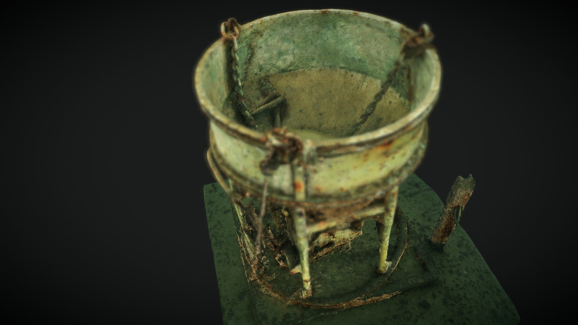 Concrete bomb - 3D model by Robert Barten (@koriva) [decc4fc] - Sketchfab