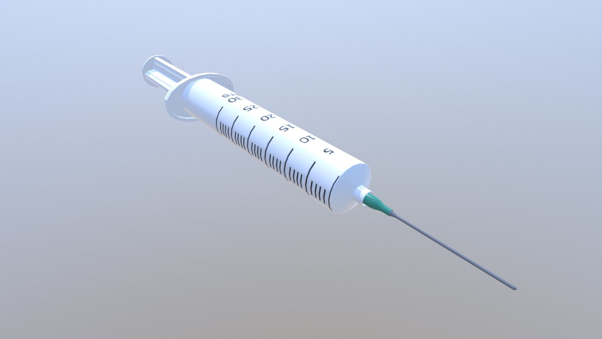 Syringe - Download Free 3D model by elouisetrewartha (@etrewartha ...