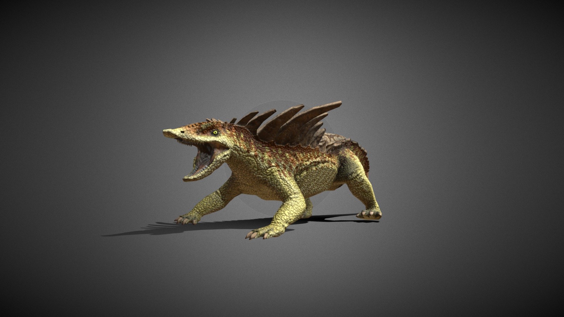 Desmatosuchus - 3D model by e-restrepo1114 (@EmanuelRestrepoVelez ...
