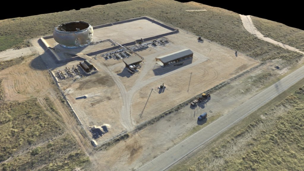 Petroleum Tank Battery Facility #2 - 3D model by mgeorge313 [decf395 ...