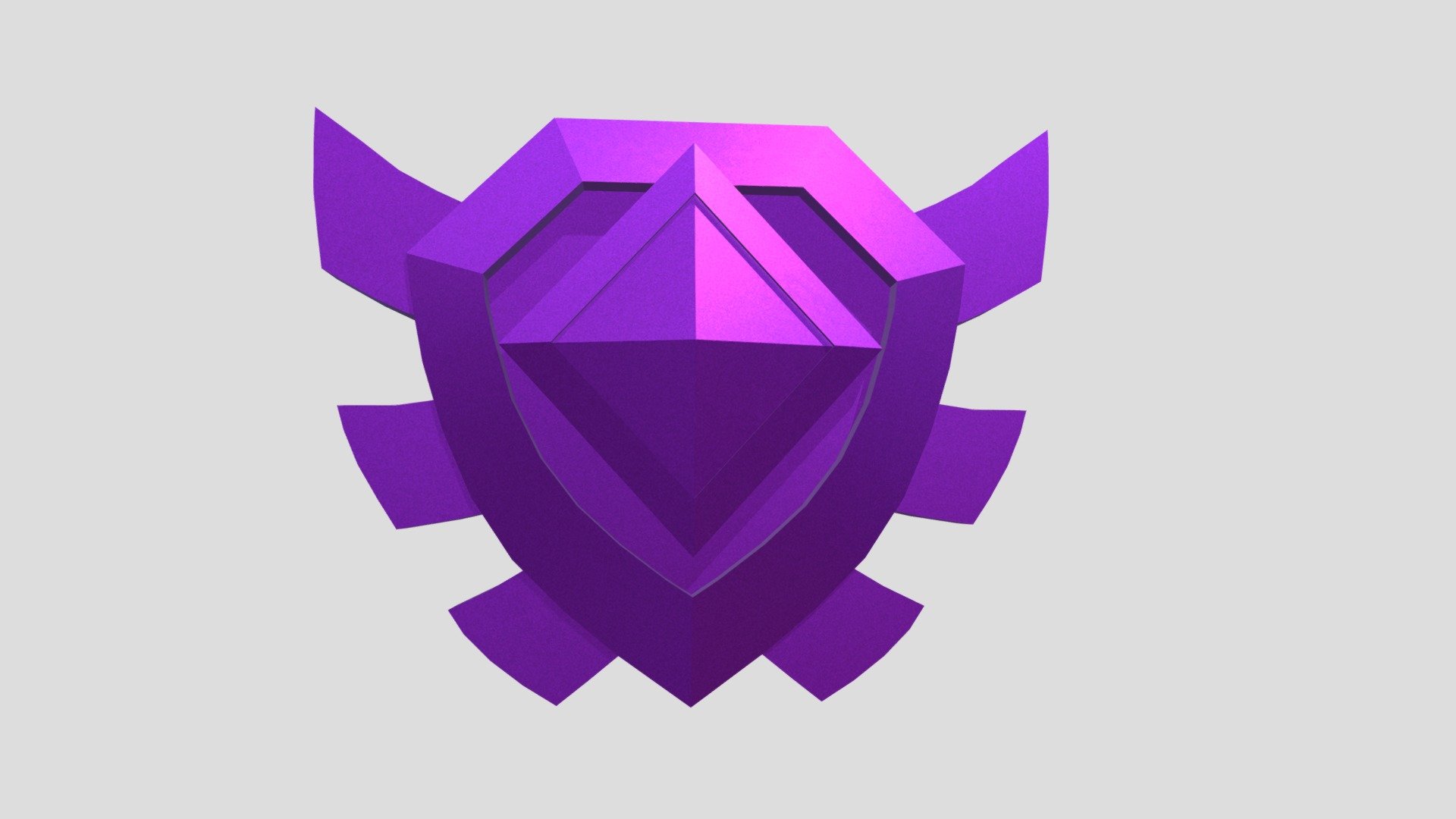 CoC Crystal League - Download Free 3D model by Esther3D [decf8fc ...