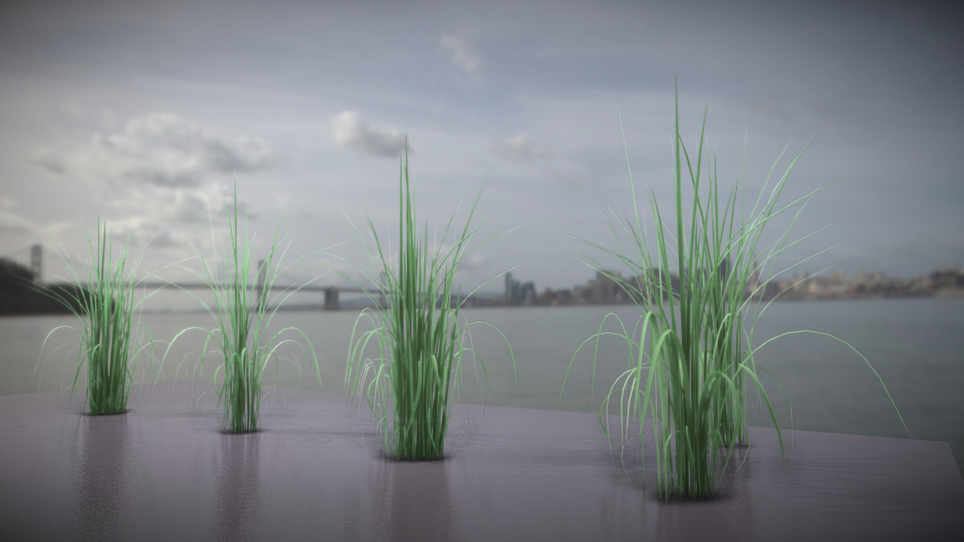 Reeds (Wip-1) - 3D model by VIS-All-3D (@VIS-All) [ded0207] - Sketchfab
