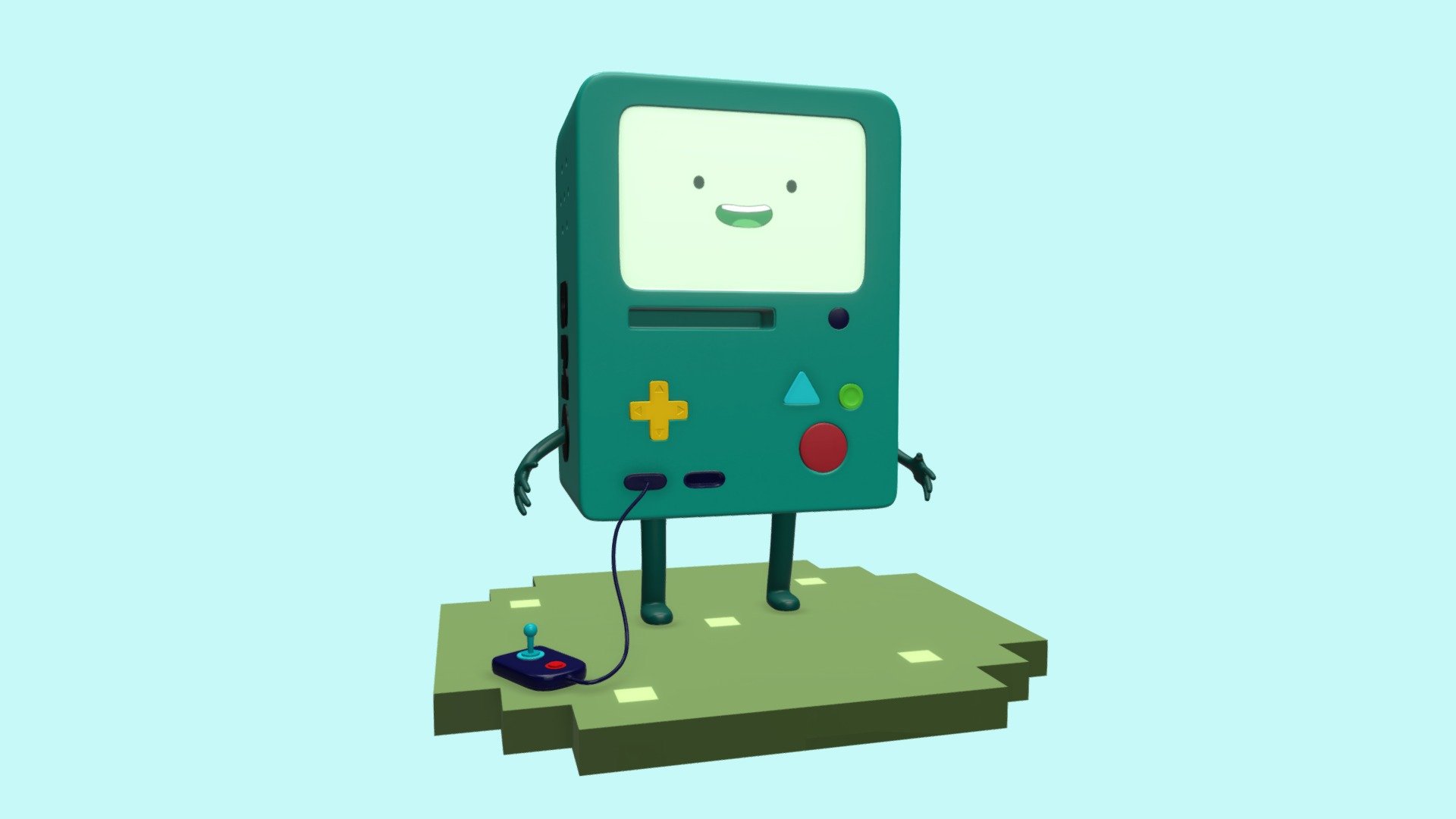 BMO - 3D model by Juliana Franco (@julianafranco) [ded2470] - Sketchfab
