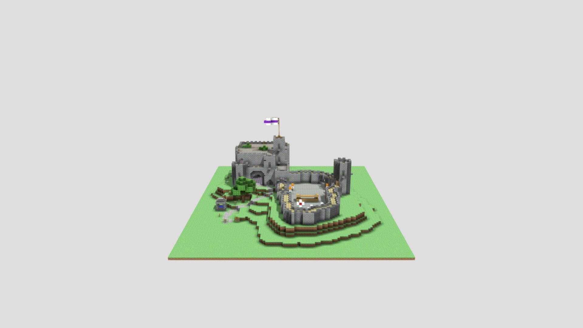 abandoned-castle - Download Free 3D model by madexc [ded2b9a] - Sketchfab