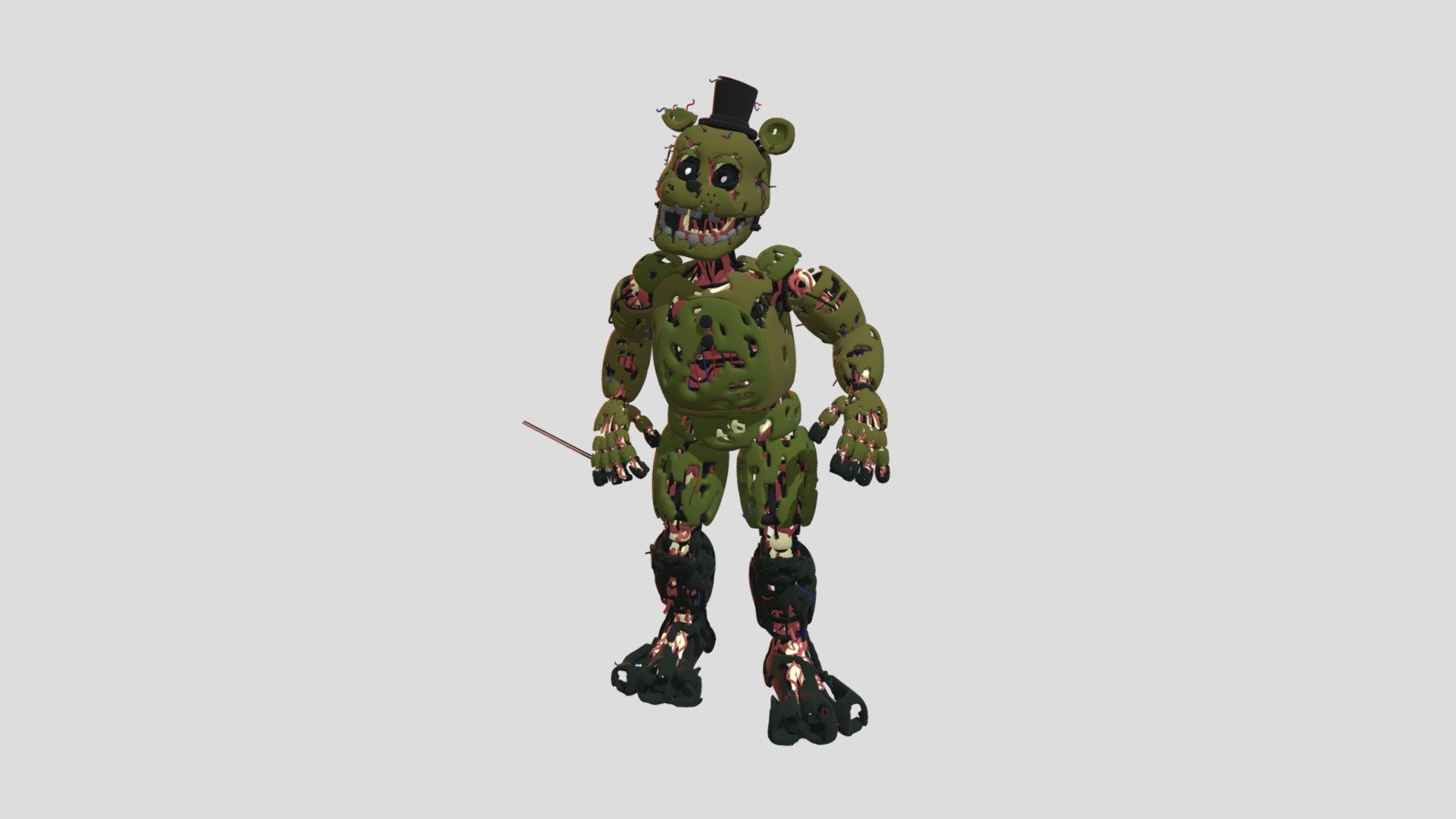 Fred Trap By Springreg FBX - Download Free 3D model by Grey Candy ...
