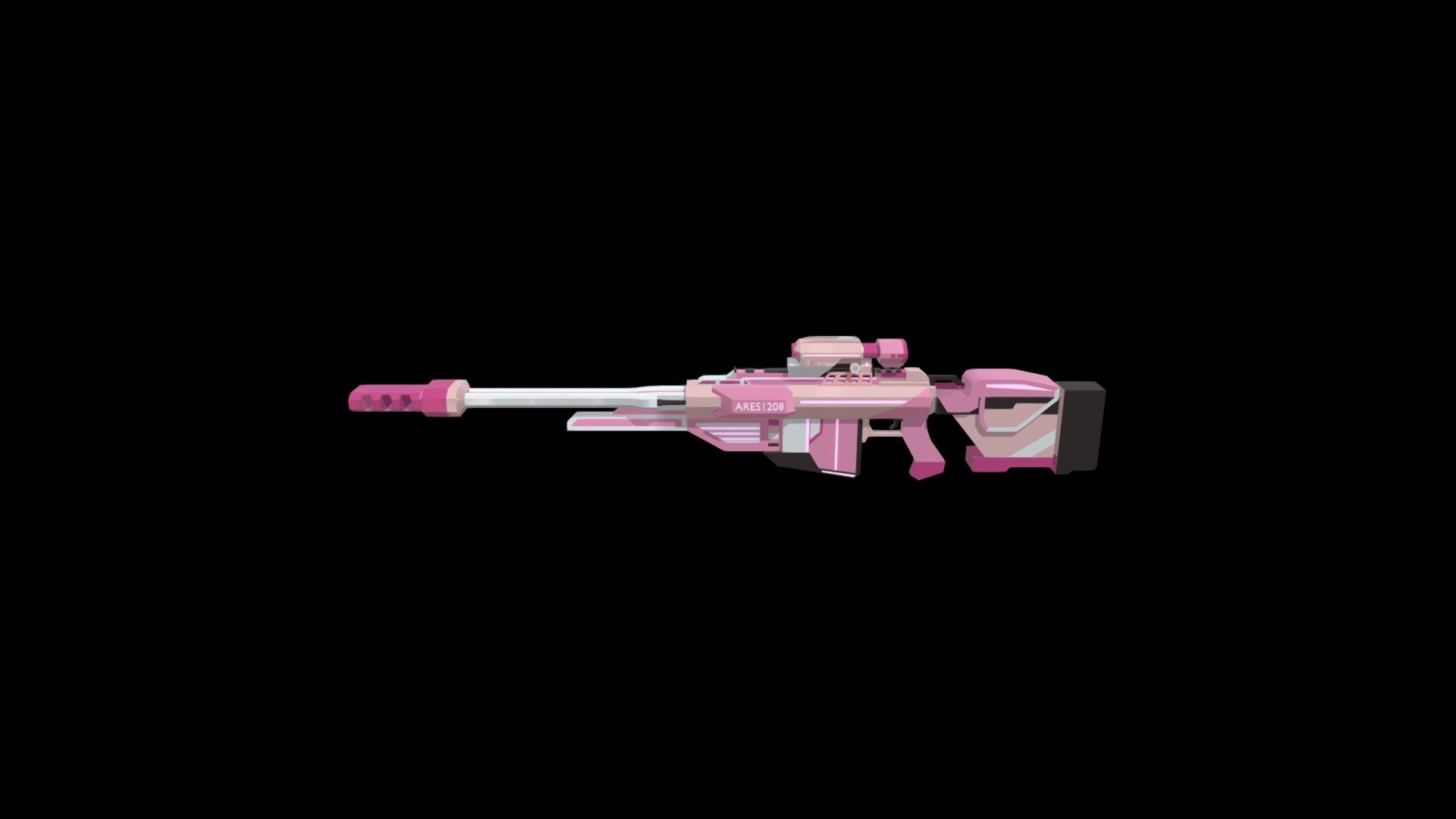 unturned 粉狙 - 3D model by 咕菌 (@bolojun) [ded3ada] - Sketchfab