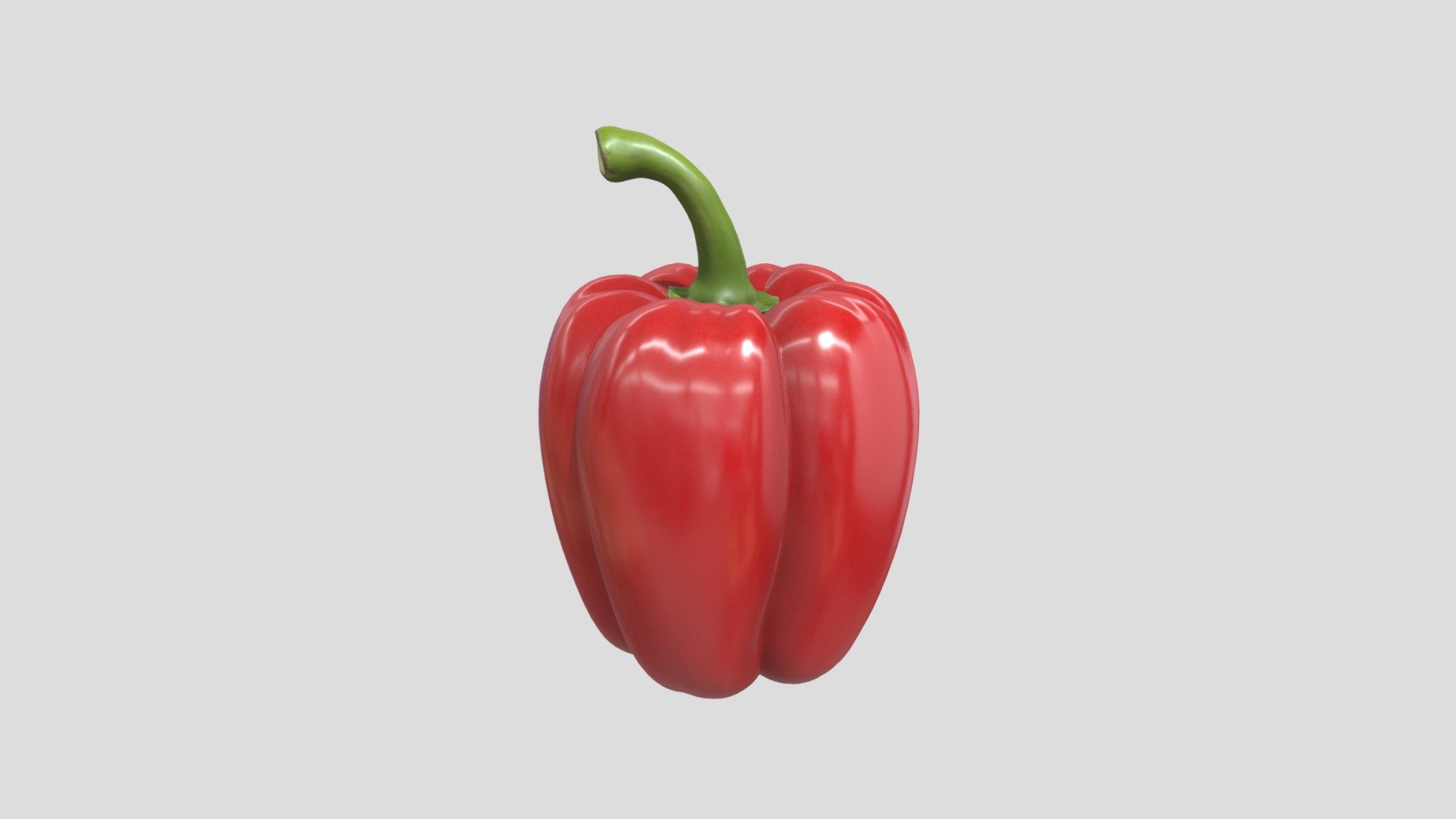 sayur paprika - 3D model by deywik28 [ded3e23] - Sketchfab
