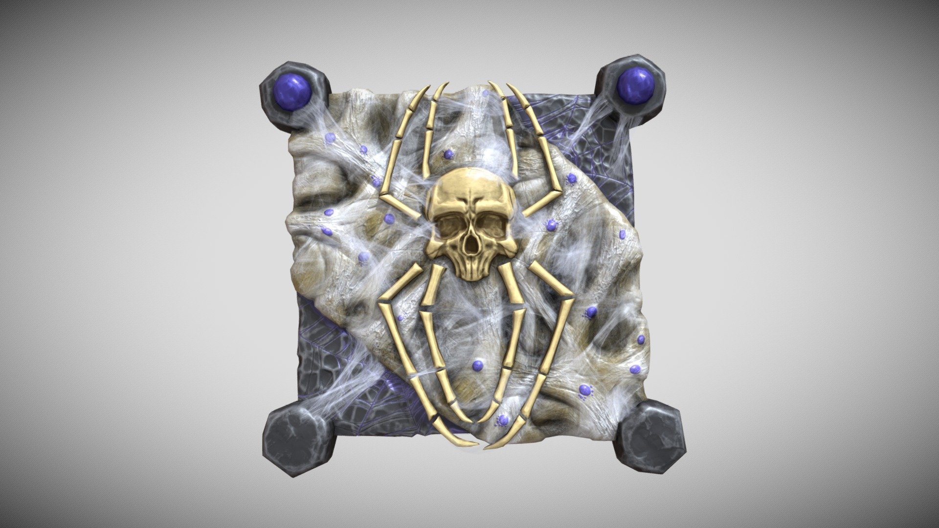 Spider Portrait Back - Buy Royalty Free 3D model by angrimanworks ...
